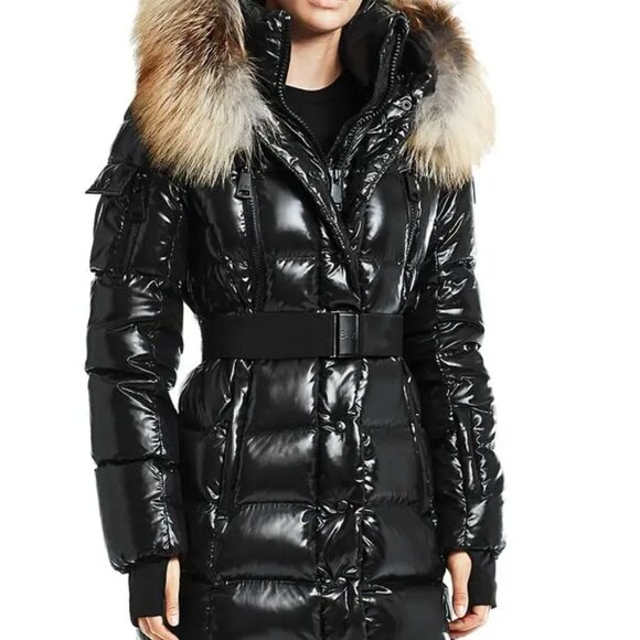 SAM. | Jackets & Coats | Sam Infinity Down Puffer Coat Fox Fur Hood ...